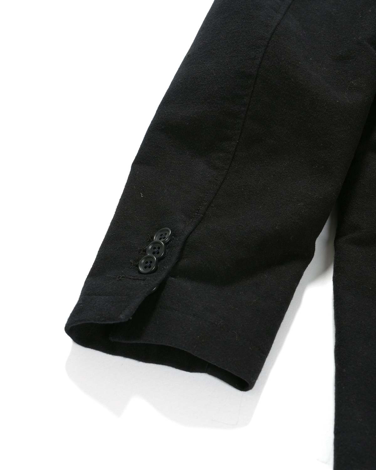 Engineered Garments Cotton Moleskin DB Jacket - Black | Garmentory