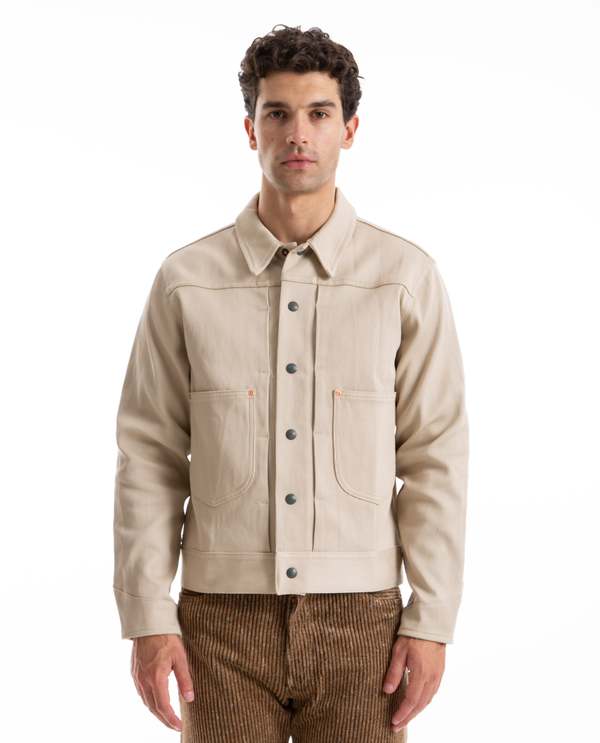 Wythe Bedford Cord Ranch Jacket - Off White | Garmentory