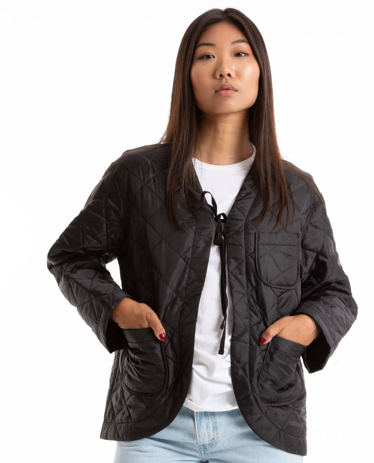 Engineered Garments Cutaway Jacket - Black | Garmentory