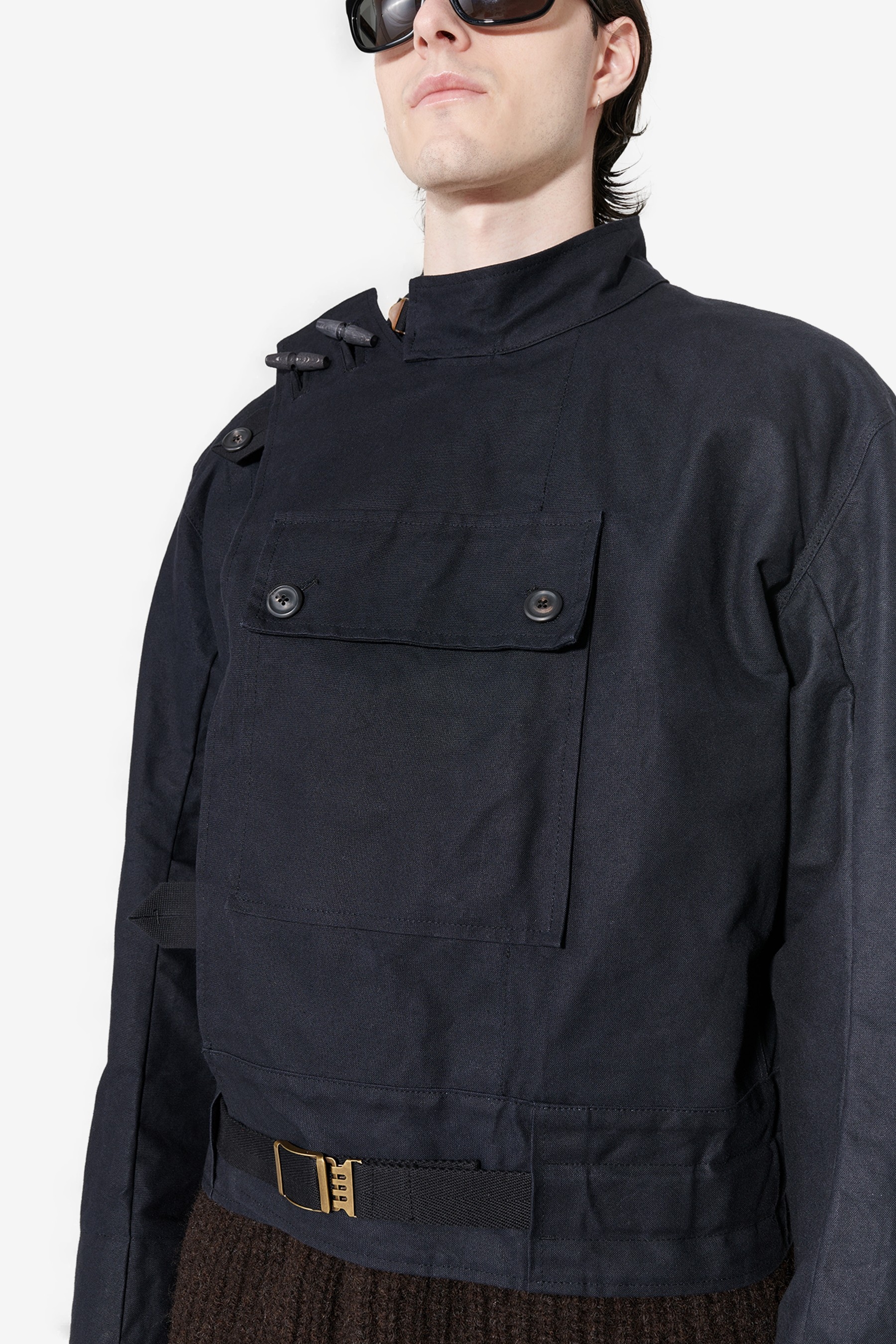 Our Legacy Highland Cotton Dispatch Jacket - Black | Garmentory