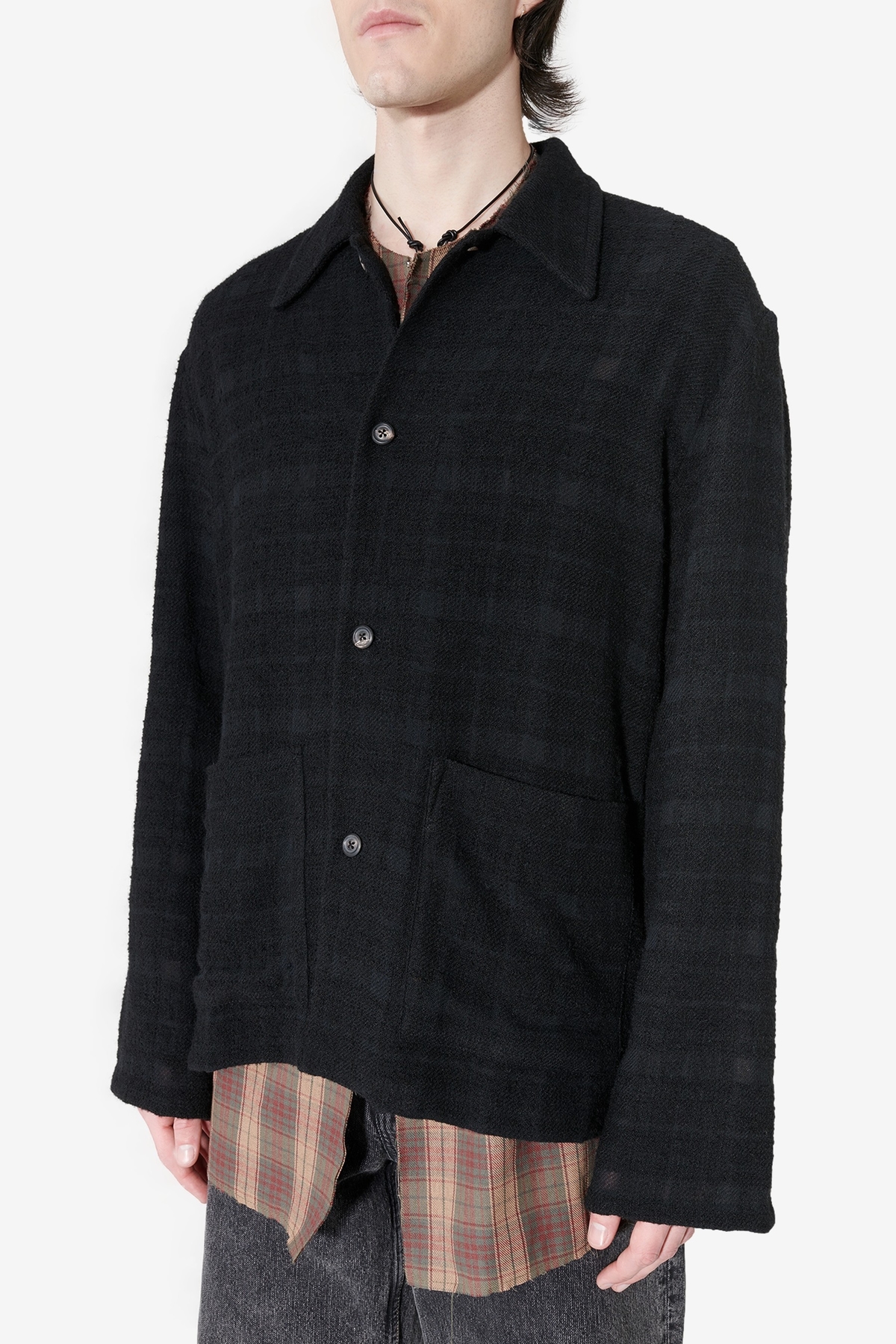 Our Legacy Haven Jacket - Black Pankow Check | Garmentory
