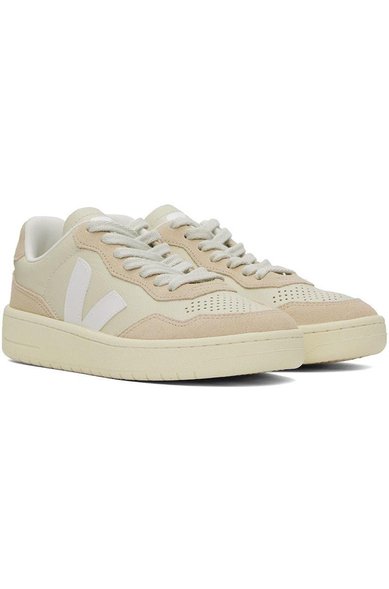 VEJA Beige V-90 Sneakers - Pierre White | Garmentory