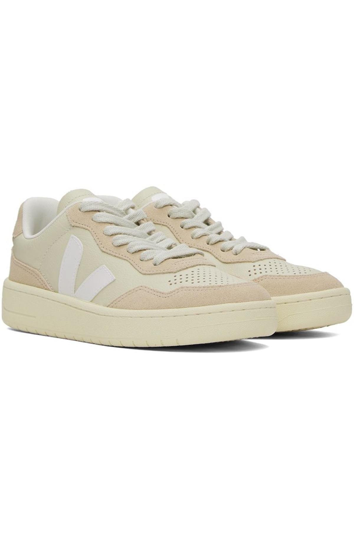 VEJA Beige V-90 Sneakers - Pierre White | Garmentory