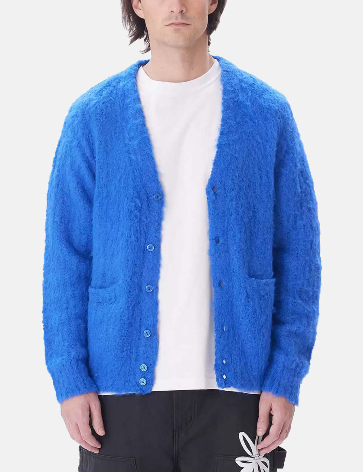 Obey Patron Cardigan - Surf Blue | Garmentory