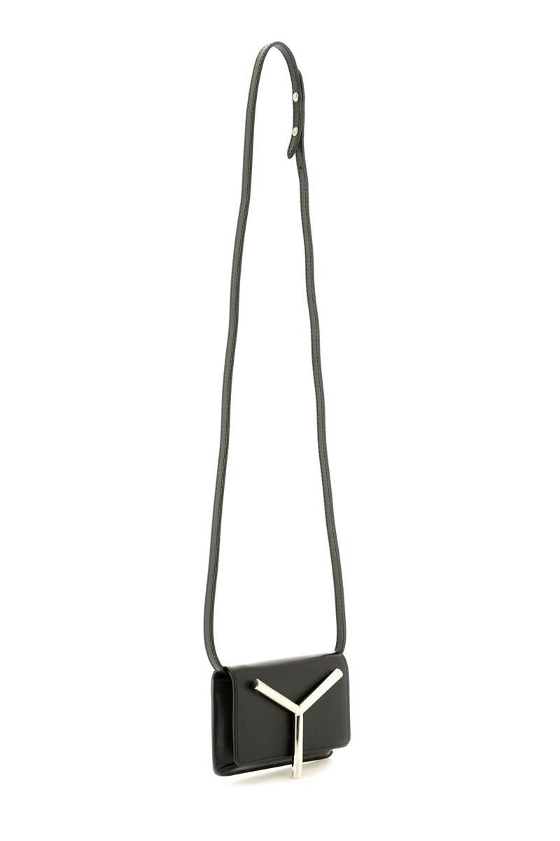 Y/project mini strap pouch bag - Black | Garmentory