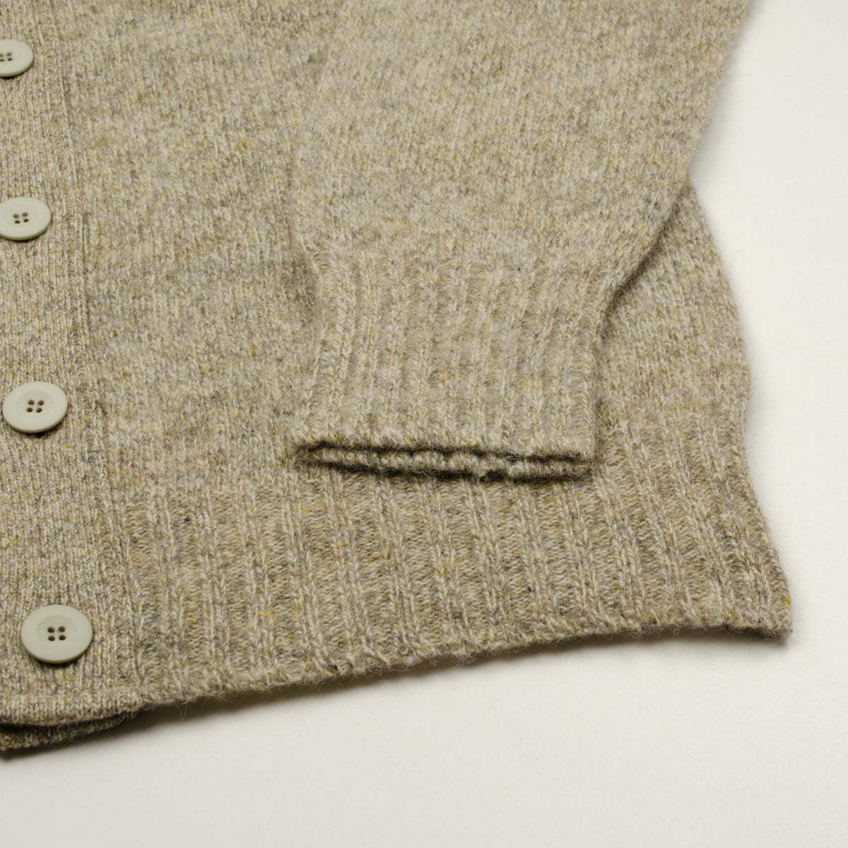 Howlin' Shaggy Bear Cardigan - Mixed Shrooms | Garmentory
