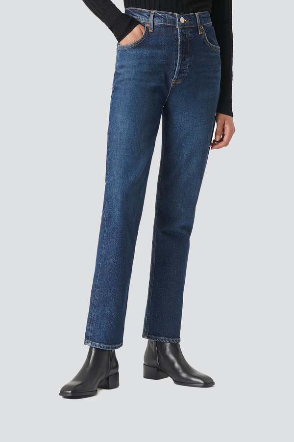 aeydē Black Calf Lee Boot - Black | Garmentory