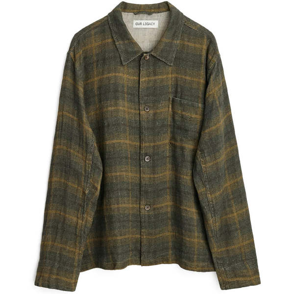 Our Legacy Box Shirt - Mirage Wax Check | Garmentory