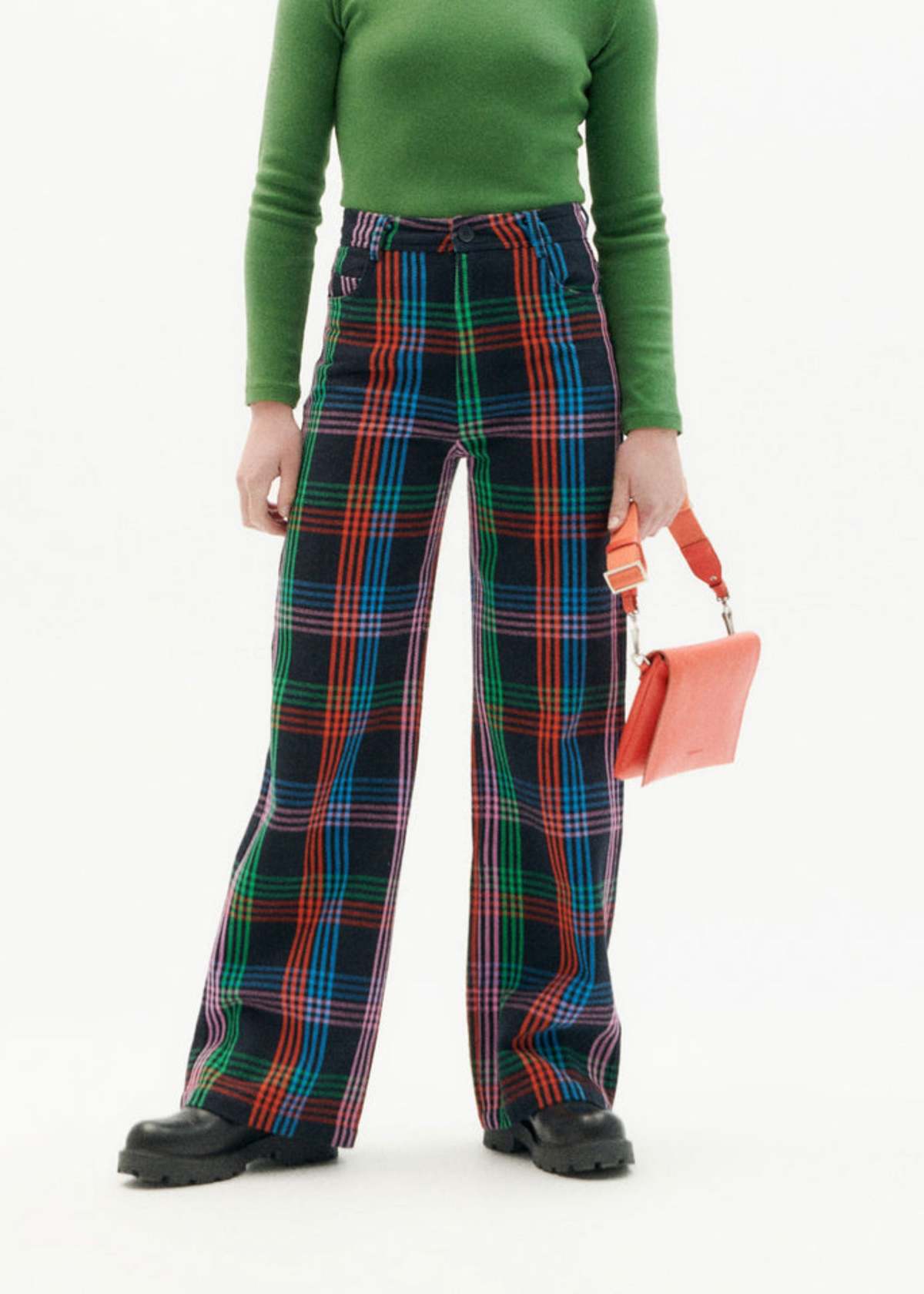 Thinking MU Color blanket coral pants | Garmentory