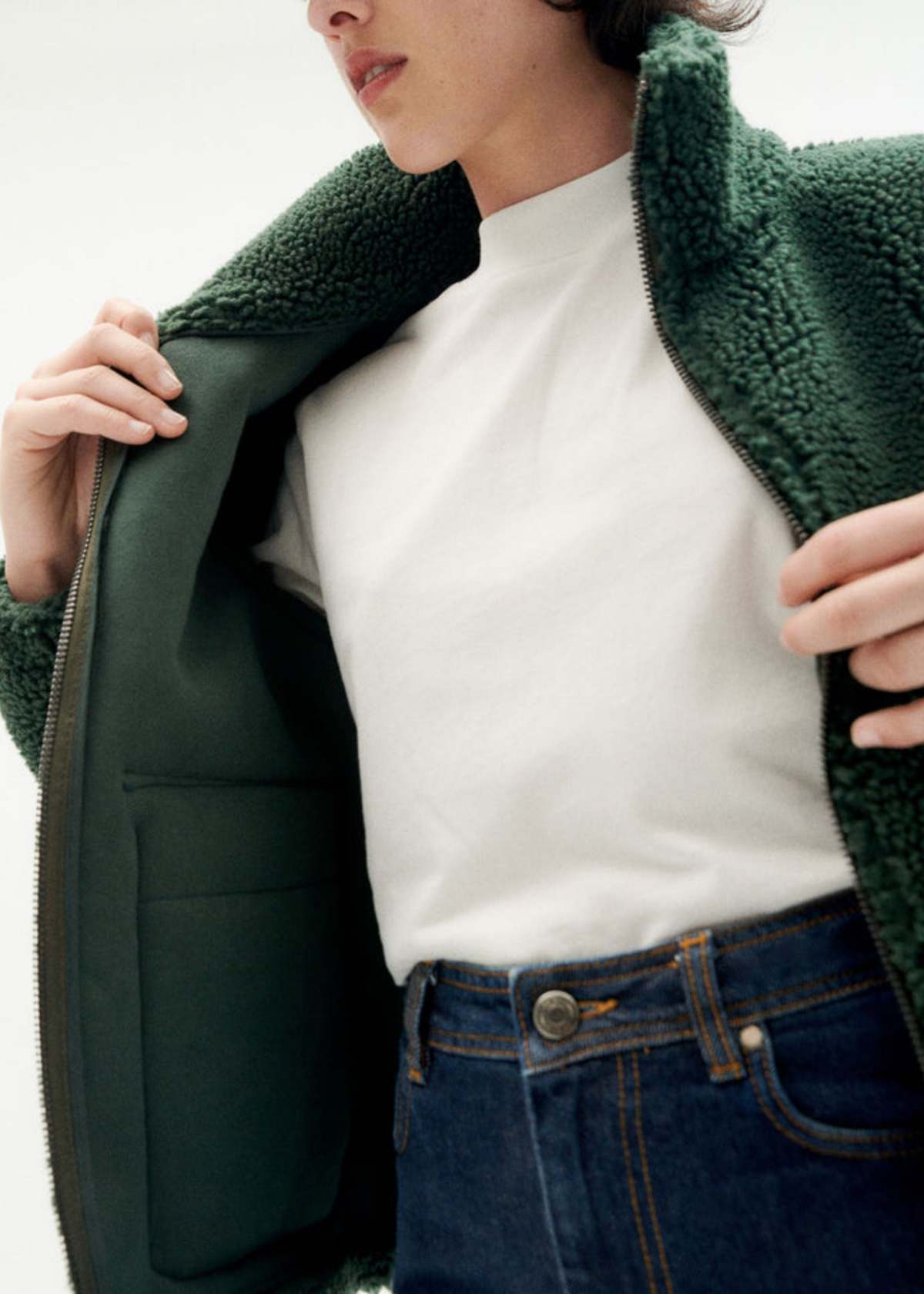 Thinking MU trash sophie jacket - Dark green | Garmentory