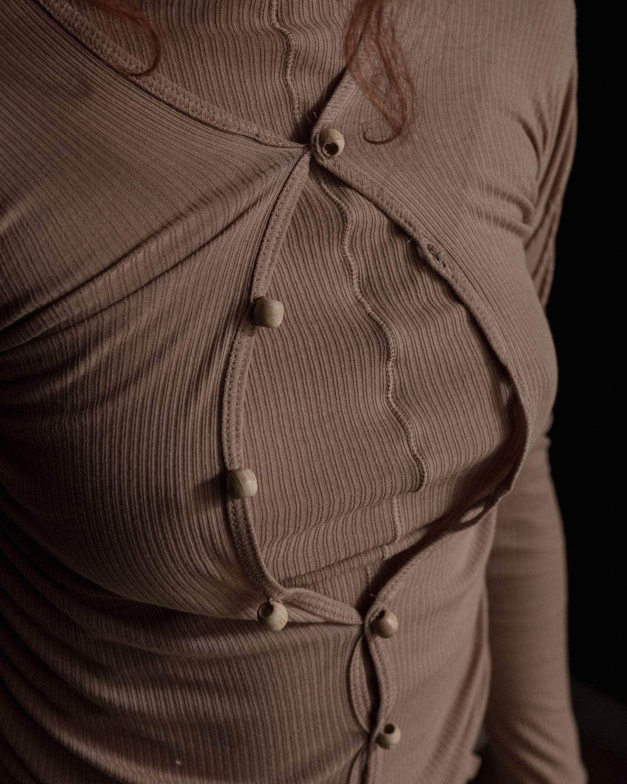 Baserange Tav Cardigan - Ripa Rose | Garmentory