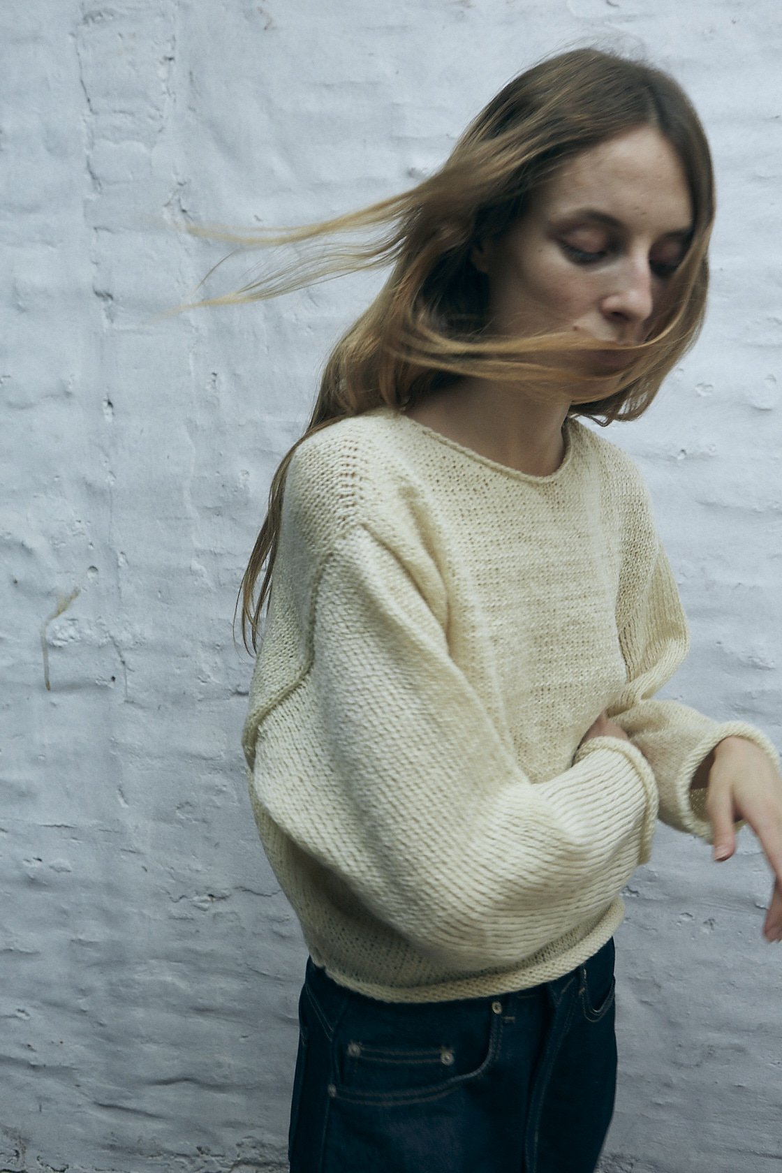 Nido trapezoid sweater - Natural | Garmentory