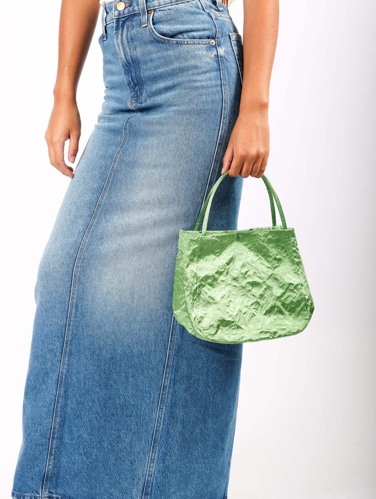 Zilla Bags Vicky Medium Bag - Linden Satin | Garmentory