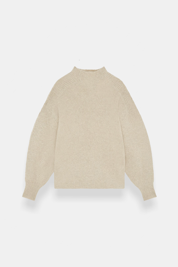 LouLou Studio Safa Sweater - Stone | Garmentory