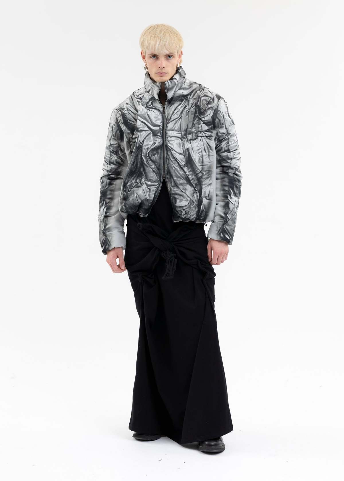 Y/project Wire Wrap Skirt - Black | Garmentory
