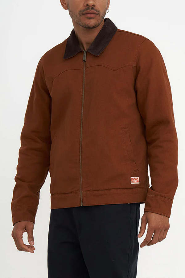 Deus Ex Machina HAWK CANVAS JACKET - TAN | Garmentory