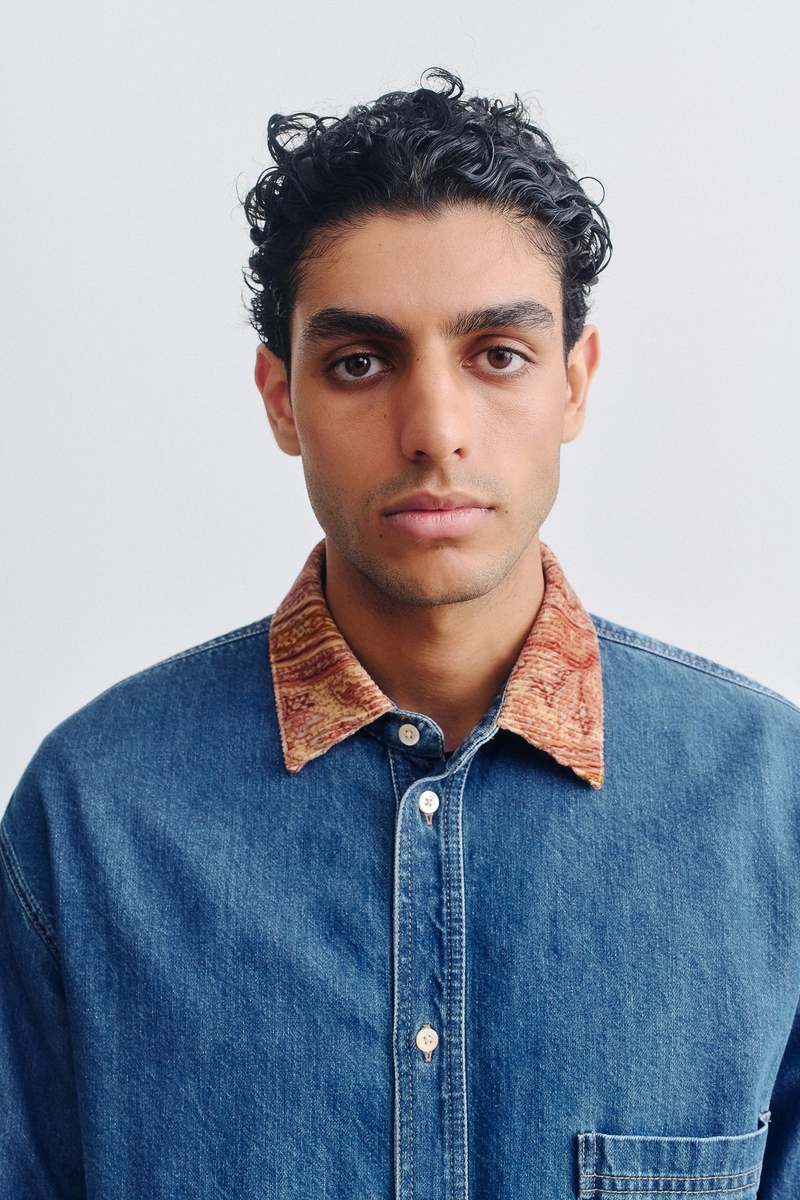 A Kind of Guise Davio Denim Shirt - Washed Indigo | Garmentory