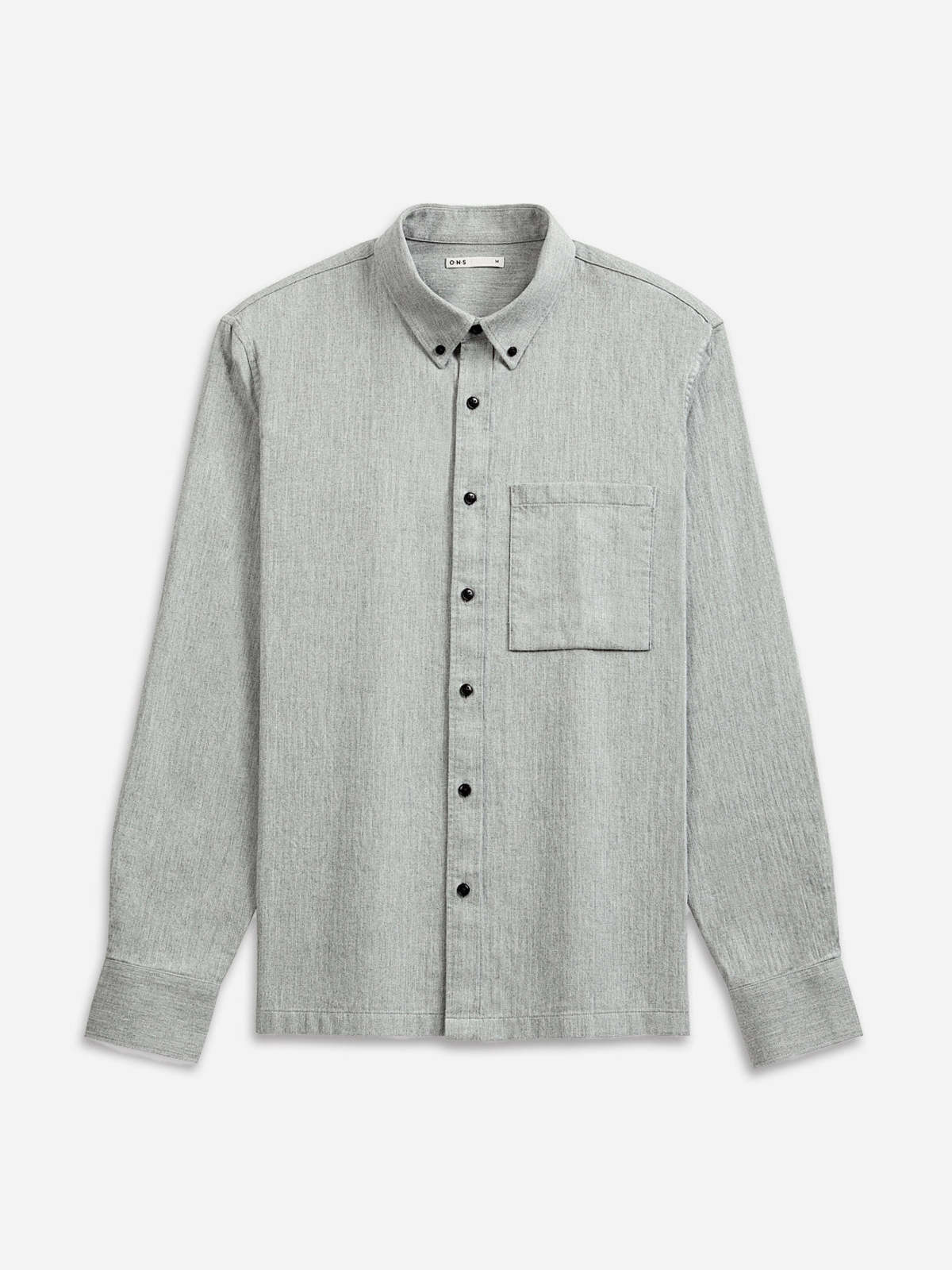 O.N.S Vance Flannel Shirt - Grey Heather | Garmentory