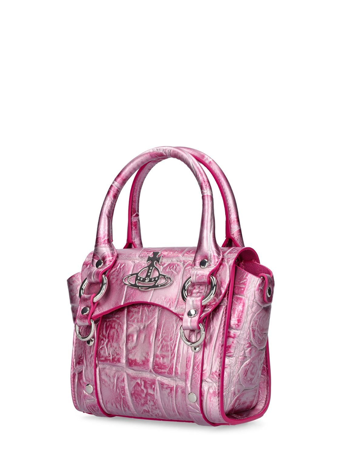 Vivienne Westwood Mini Betty Top Handle Bag - Pink | Garmentory