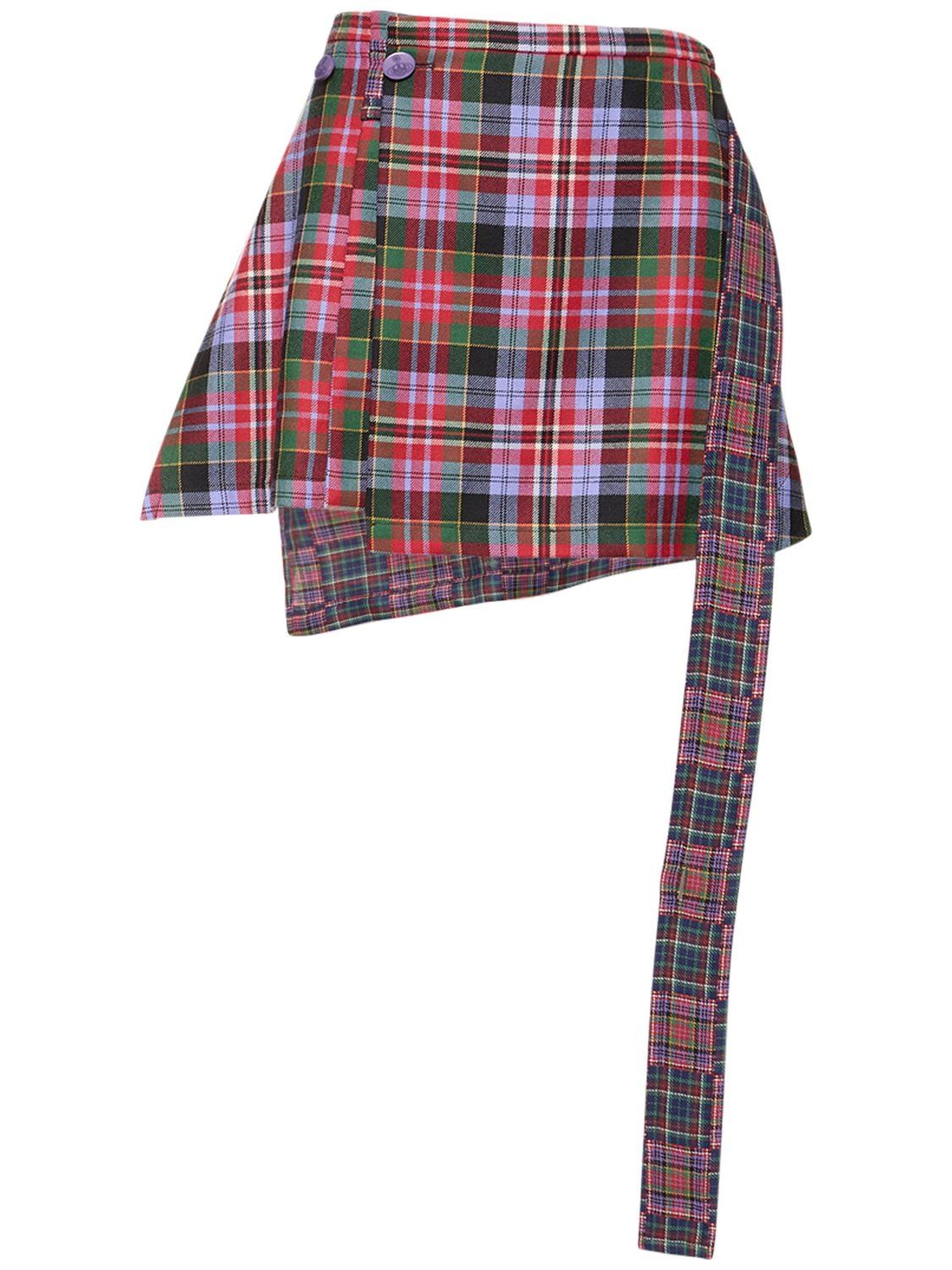Vivienne Westwood Lvr Exclusive Meghan Patchwork Kilt - Multicolor ...