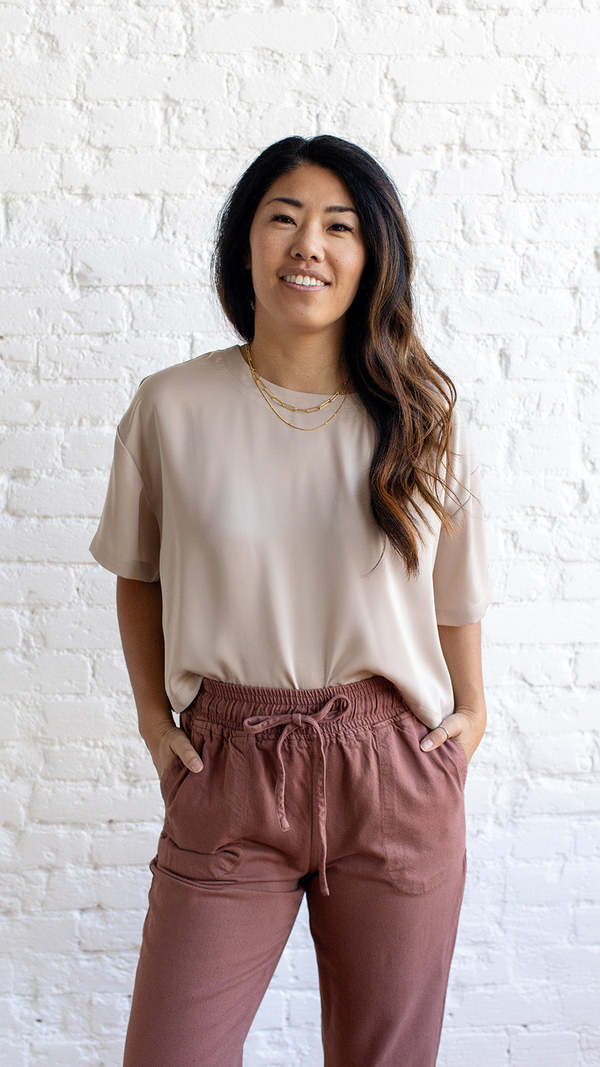 Miou Muse Betty Blouse - Stone | Garmentory