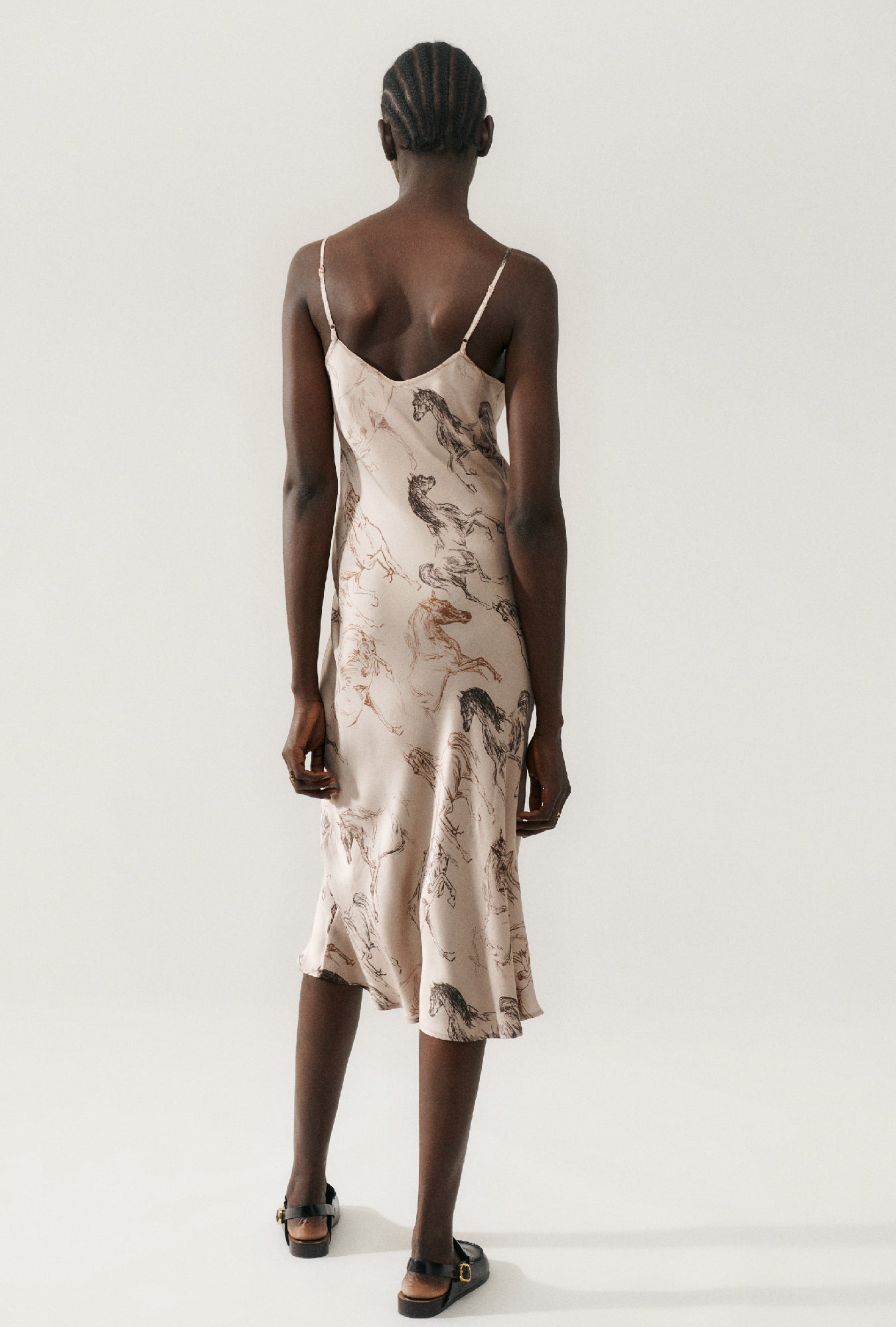 Silk Laundry Slip Dress