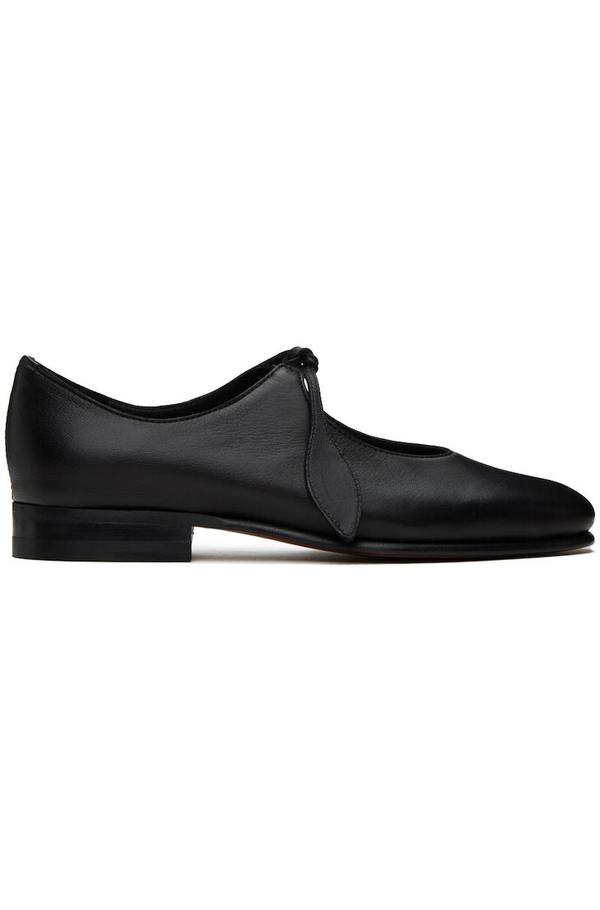 BODE Verbena Ballerina Flats - Black | Garmentory