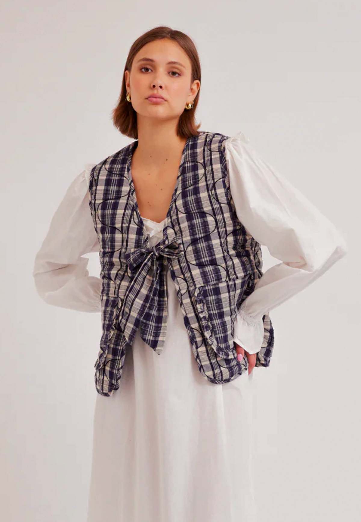 DAMSON MADDER Arte Toggle Vest - Multi | Garmentory