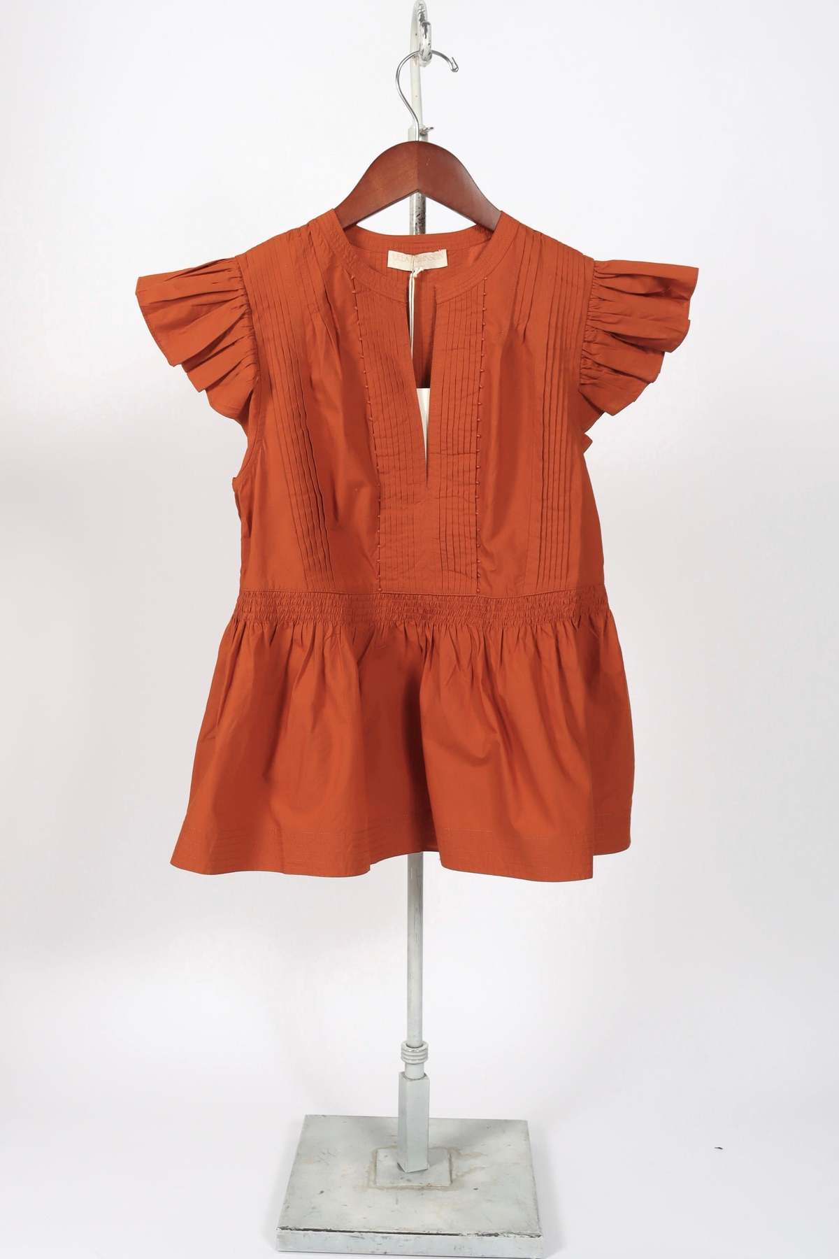 Ulla Johnson Luise Top - Saffron | Garmentory