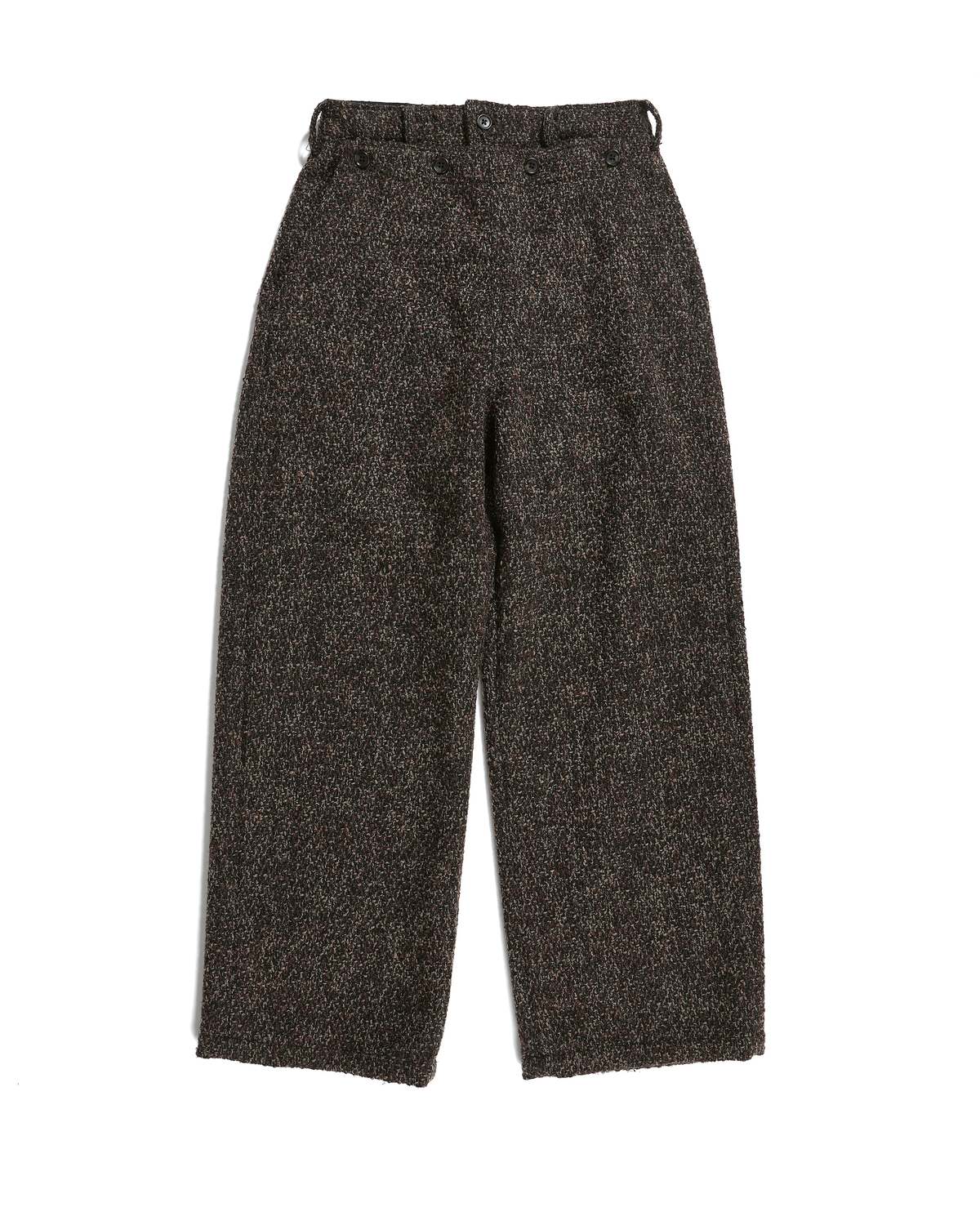 Engineered Garments Women's Sailor Pant - Dk Brown Polyester Wool Tweed ...