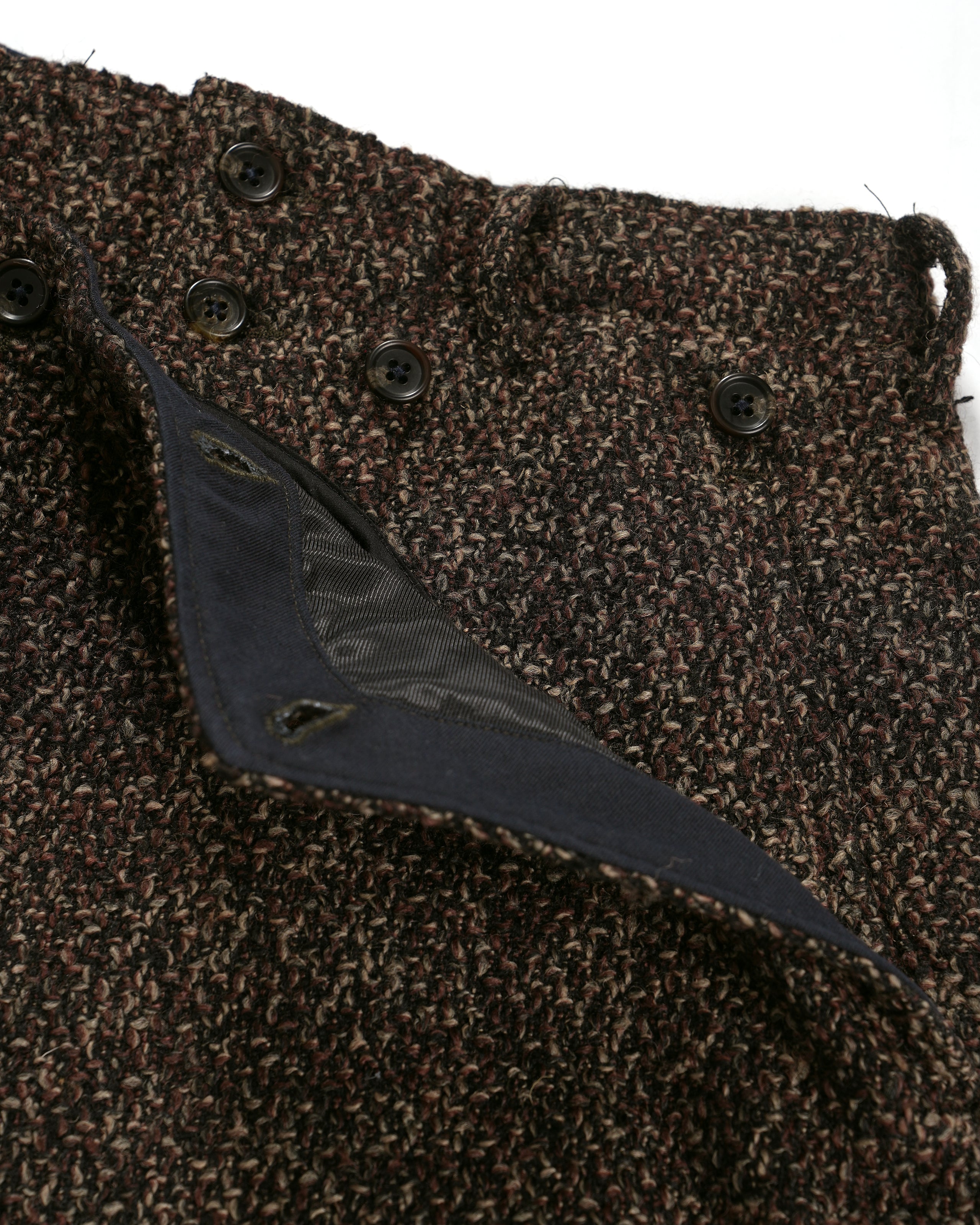 Engineered Garments Women's Sailor Pant - Dk Brown Polyester Wool Tweed ...