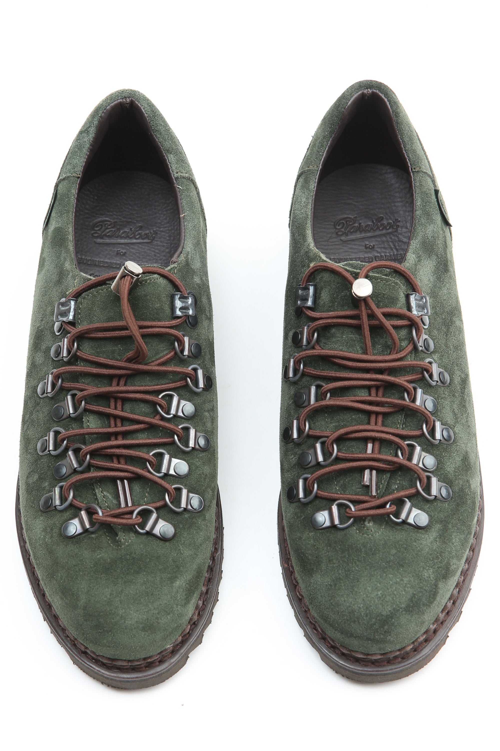 Paraboot x Engineered Garments Mens Clusaz - Velours Green | Garmentory