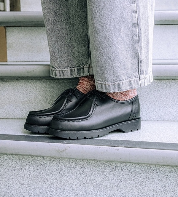 Kleman Padror Leather Laced Shoes - Black | Garmentory