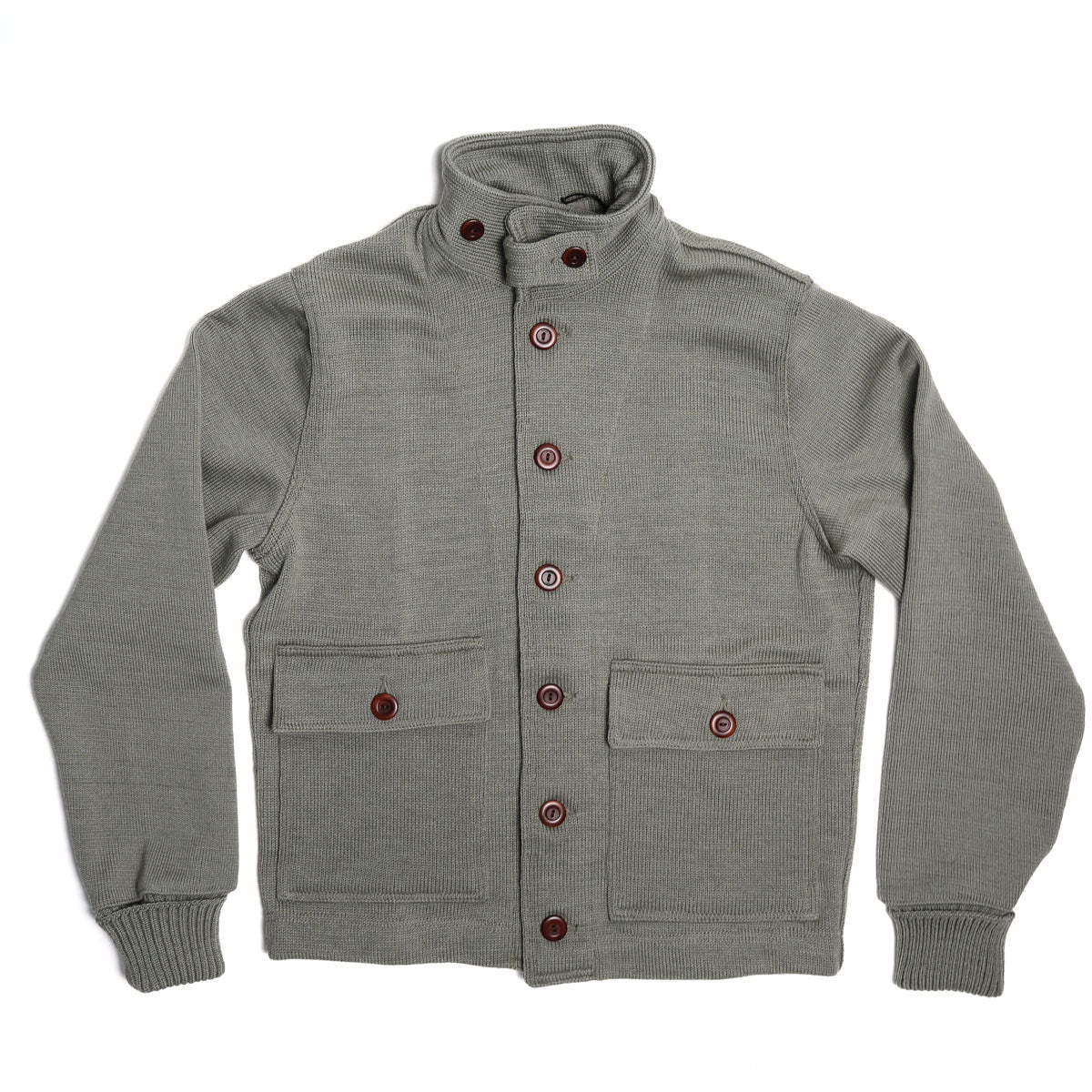 Dehen Submariner Sweater Coat - Sage | Garmentory