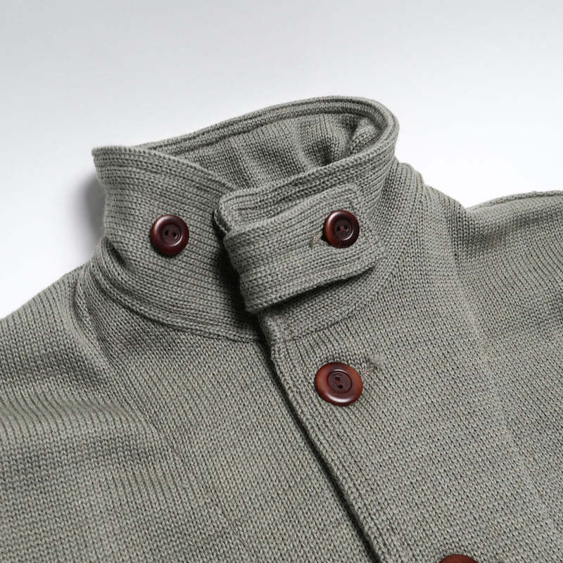 Dehen Submariner Sweater Coat - Sage | Garmentory