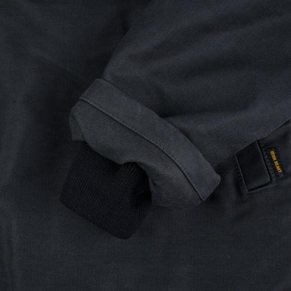 Iron Heart Oiled Whipcord N1 Deck Jacket - Black | Garmentory