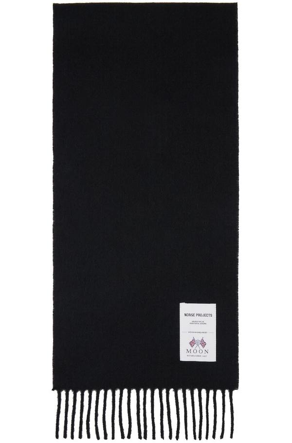 NORSE PROJECTS Black Moon Scarf | Garmentory