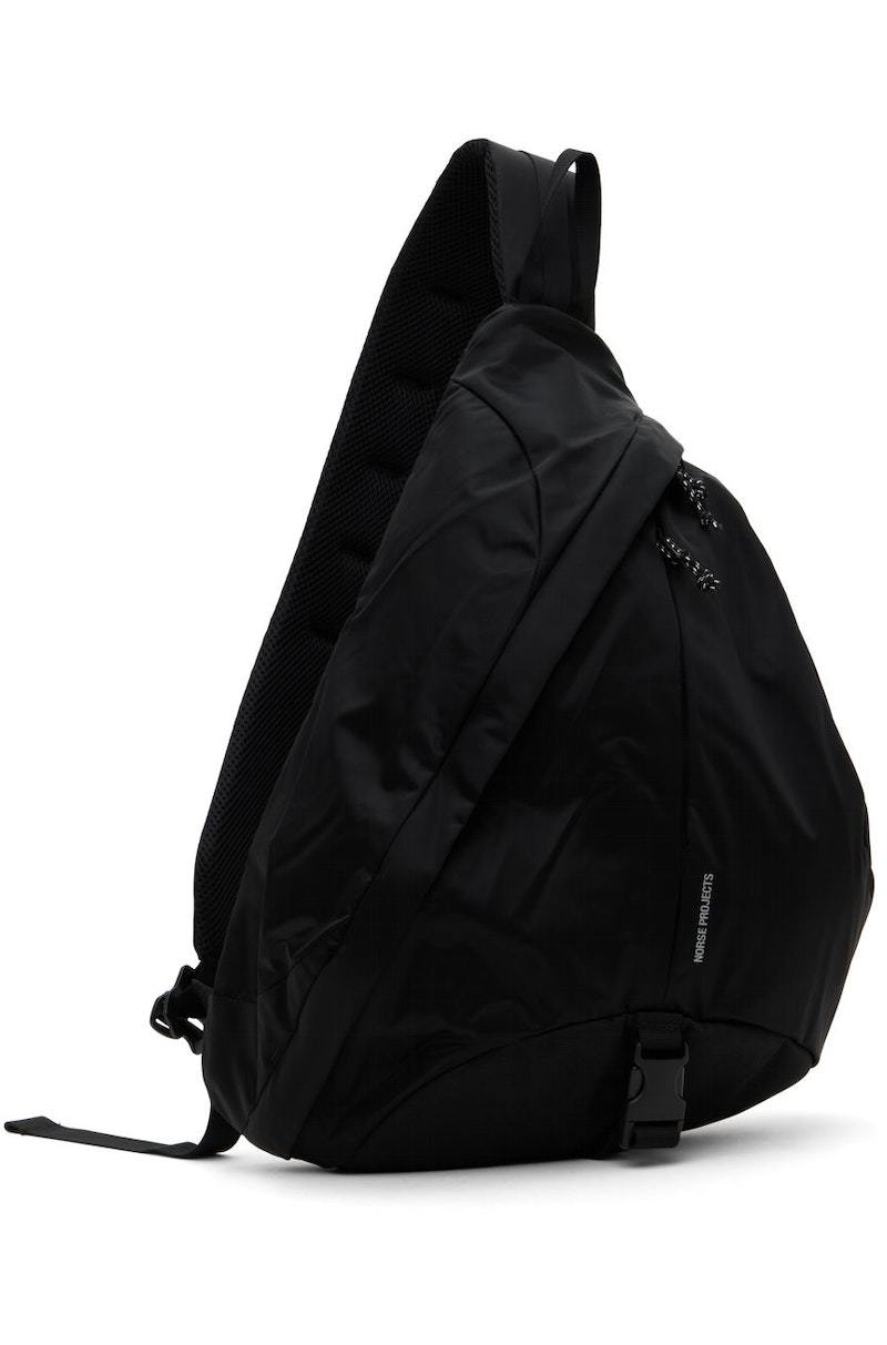 NORSE PROJECTS Black Tri-Point Backpack | Garmentory