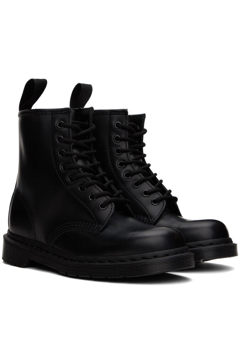 Dr. Martens Black 1460 Mono Boots | Garmentory