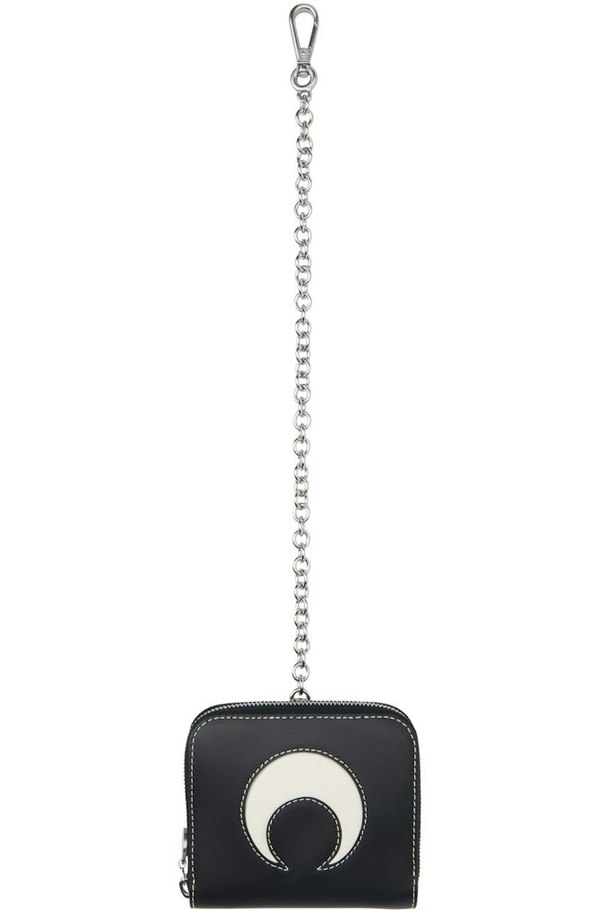 Marine Serre Black Chain Wallet | Garmentory