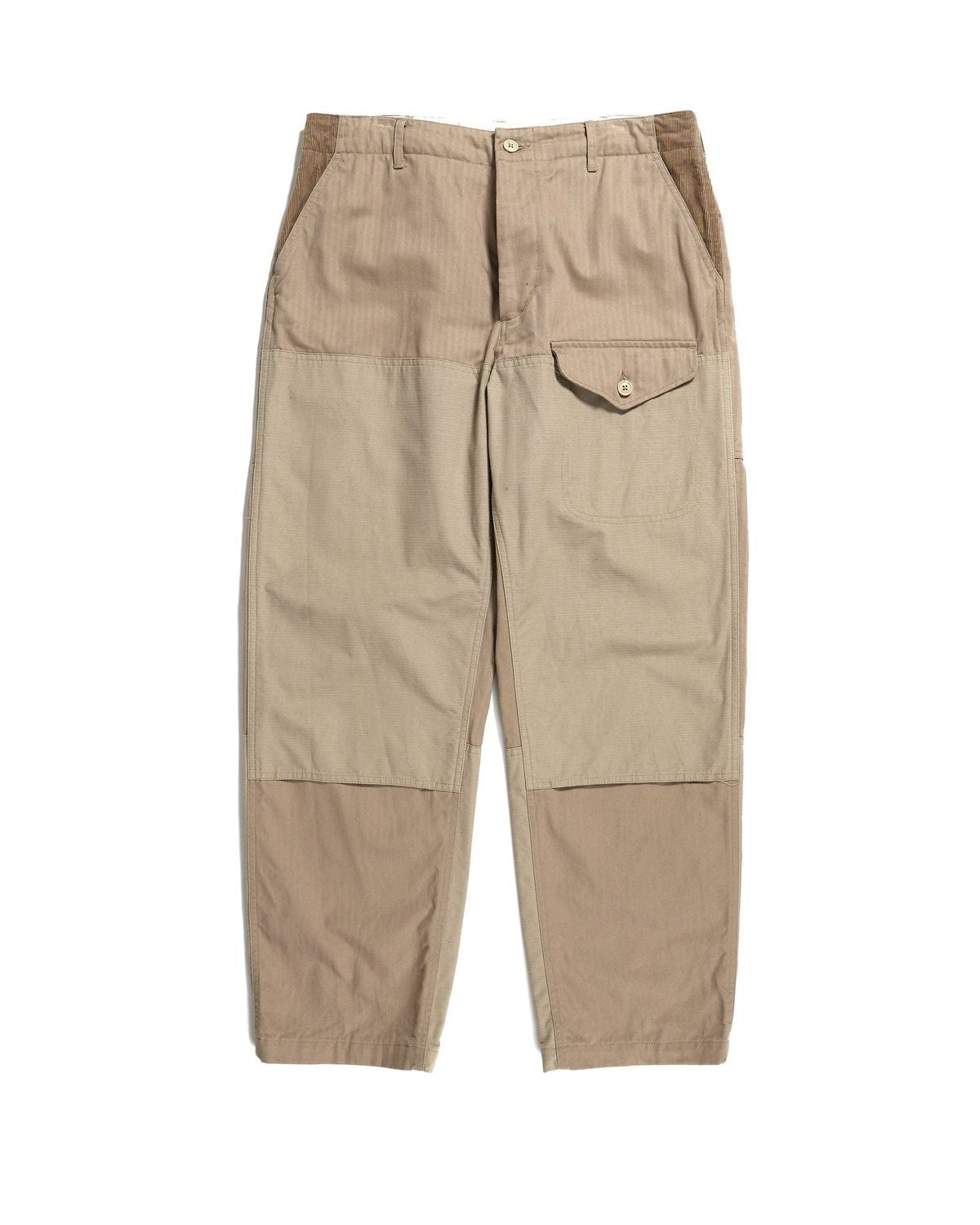 Engineered Garments Cotton Herringbone Twill Field Pant - Khaki ...