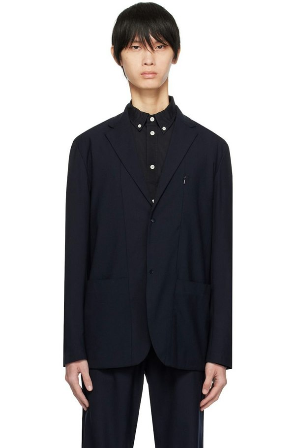 Norse Projects Navy Emil Blazer
