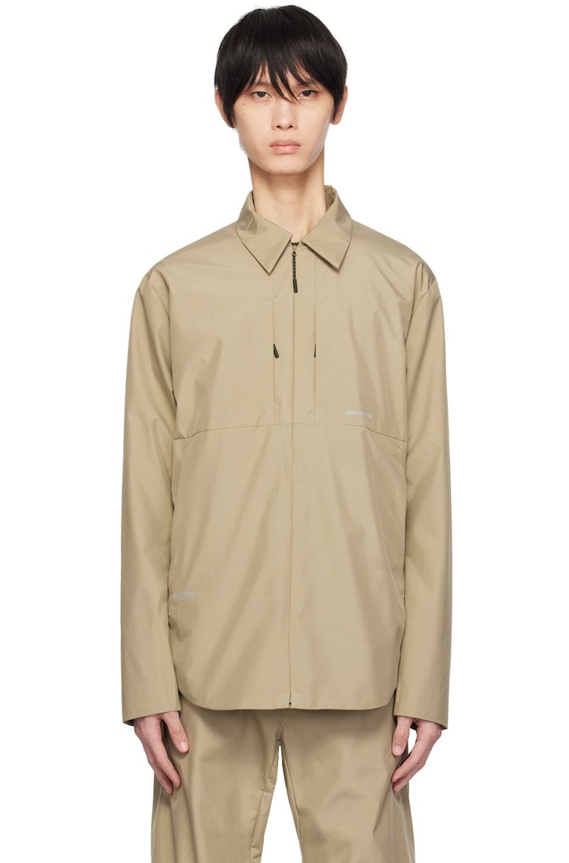 Norse Projects Beige Jens Jacket - Sand | Garmentory