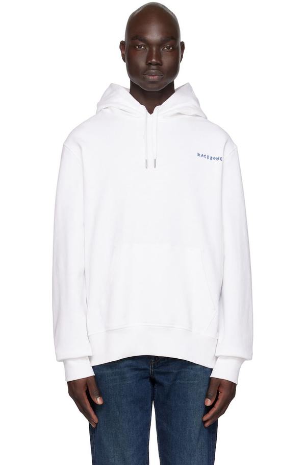 Rag & Bone Coffee Hoodie - White | Garmentory