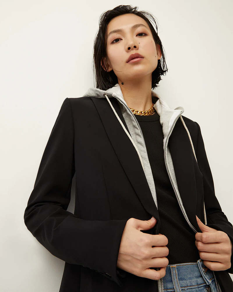 Veronica Beard Iconic Scuba Dickey Jacket - Black | Garmentory