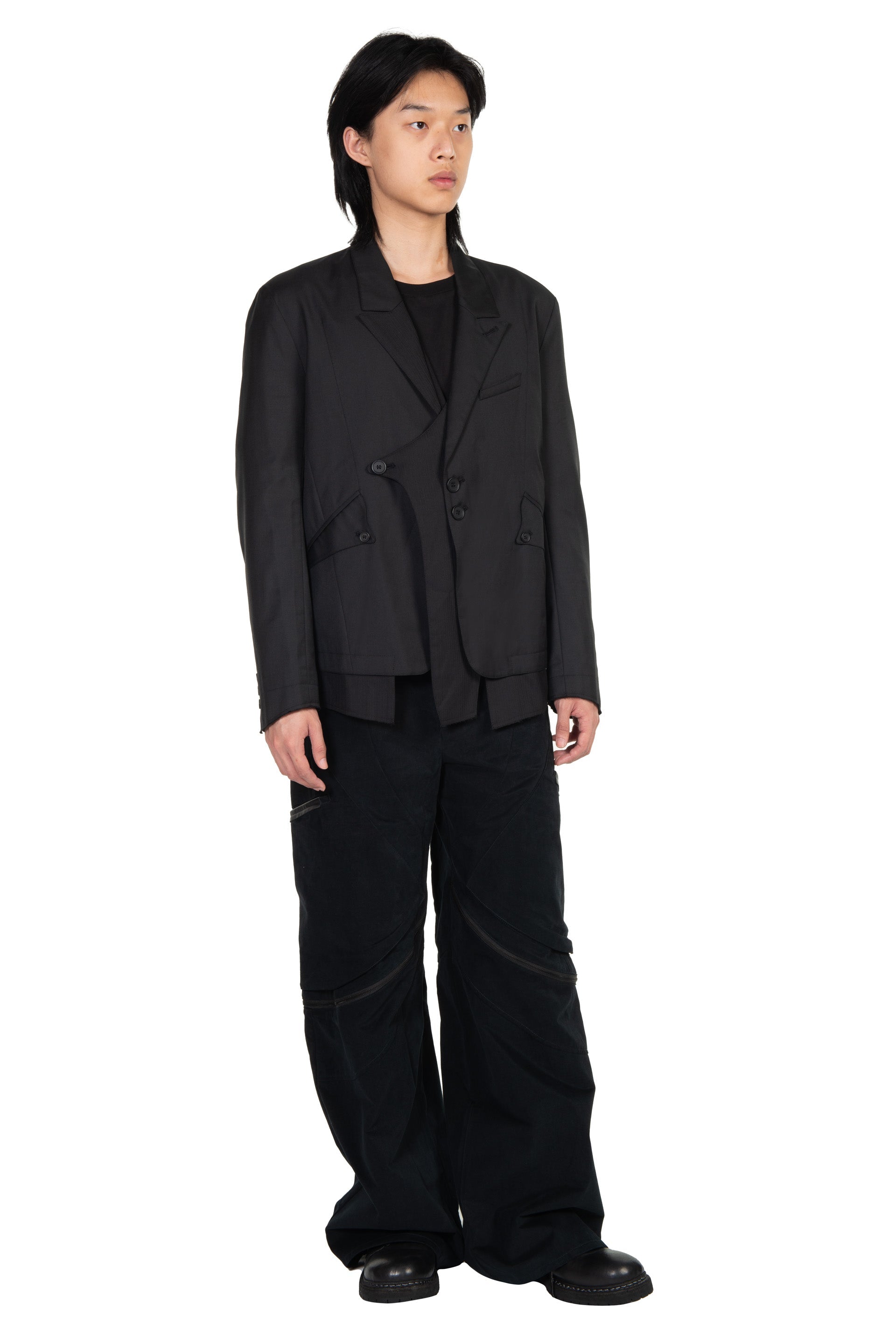 Professor.E Double Layer Blazer | Garmentory