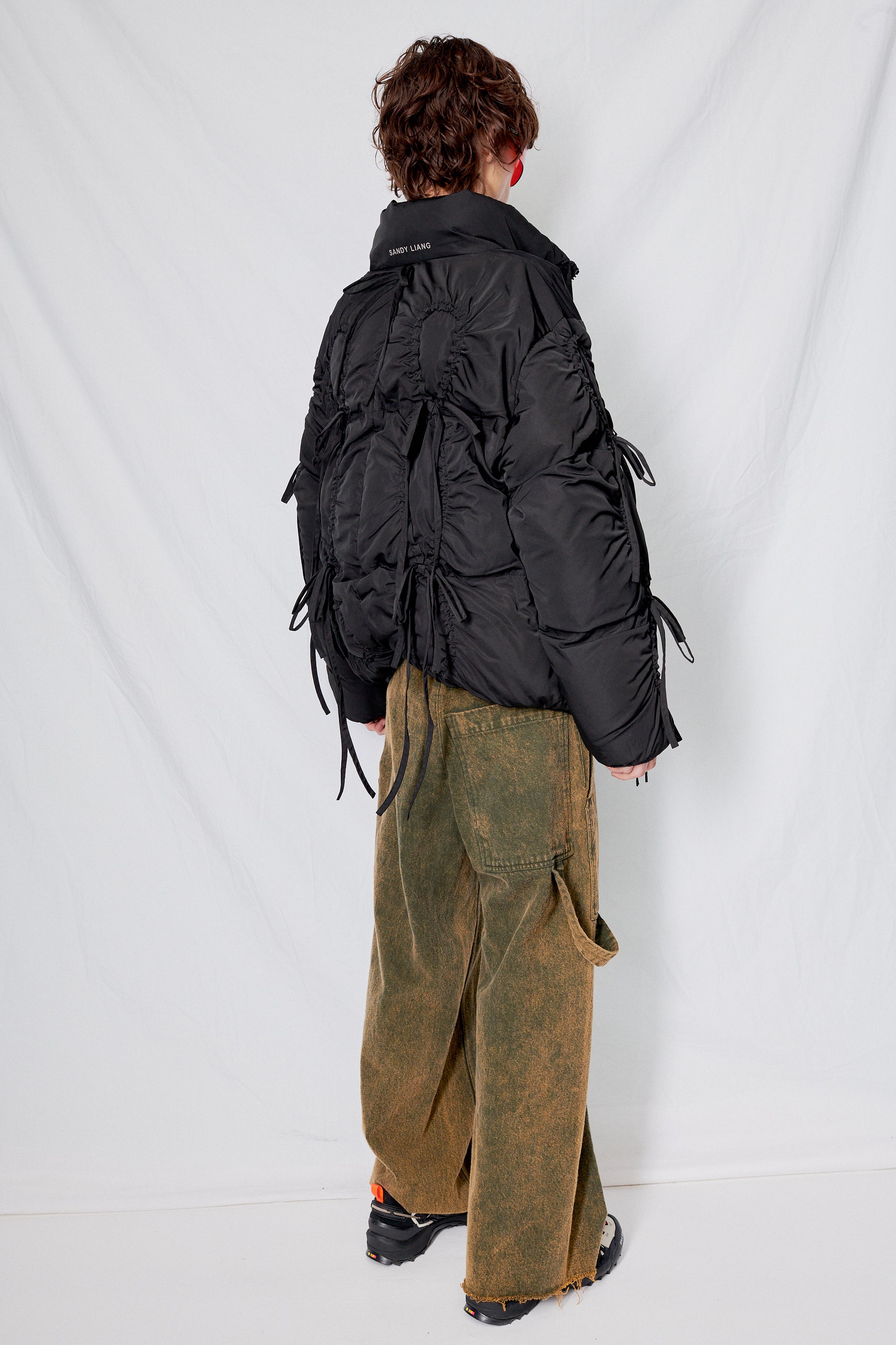 Sandy Liang Bommy Puffer - Black | Garmentory