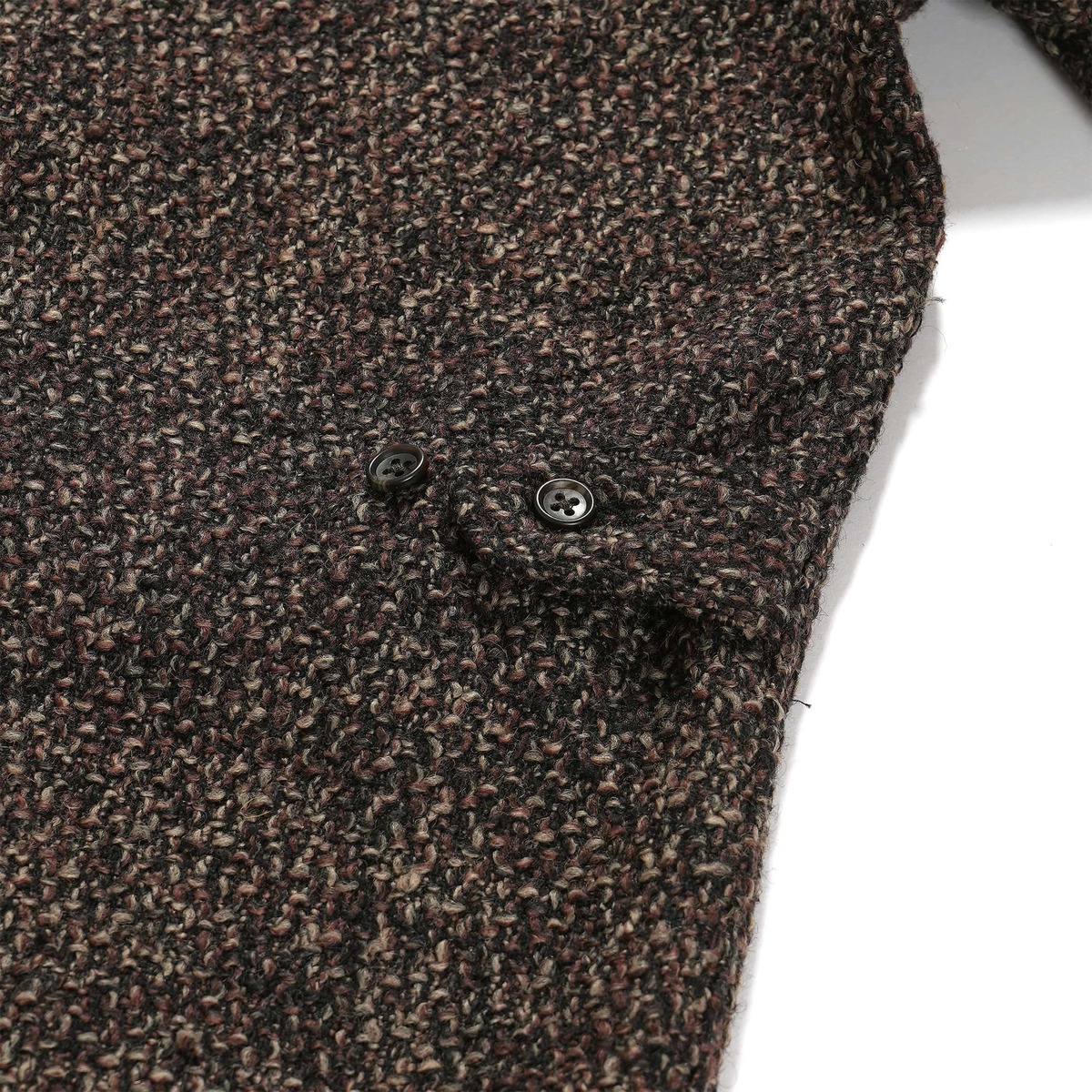 Engineered Garments Polyester Wool Tweed Boucle Loiter Jacket - Dark ...