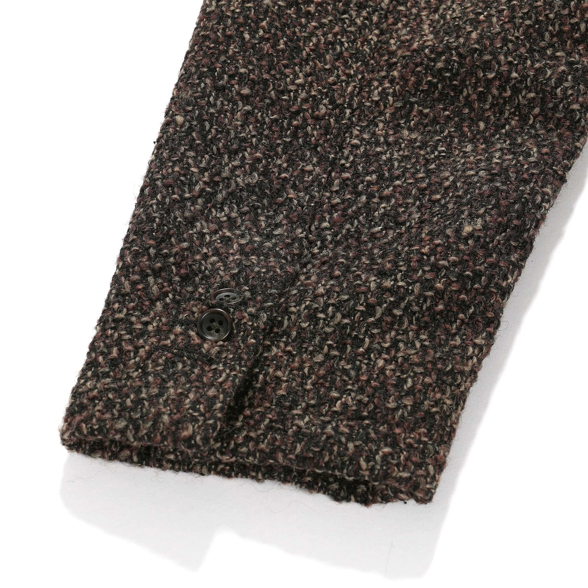 Engineered Garments Polyester Wool Tweed Boucle Loiter Jacket - Dark ...