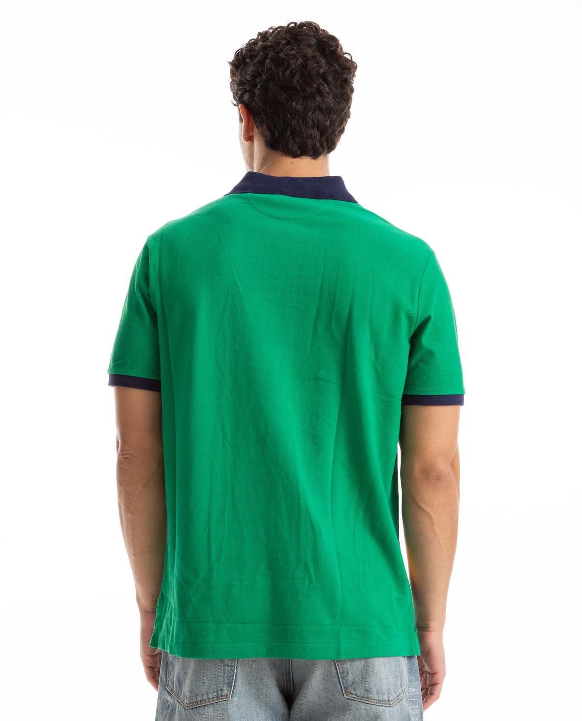 Polo Ralph Lauren Mesh Knit Sash Stripe Polo - Green | Garmentory